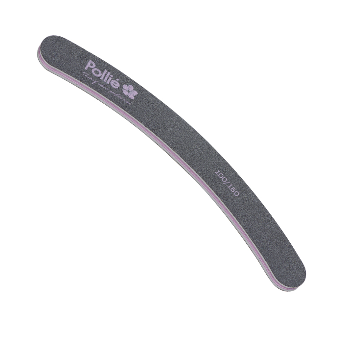 Pack 12 Limas Negra Acolchada Curva 175x3 Mm Eurostil Industrias